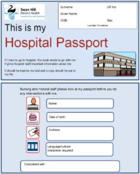 Hospital Passport : Swan Hill District Health