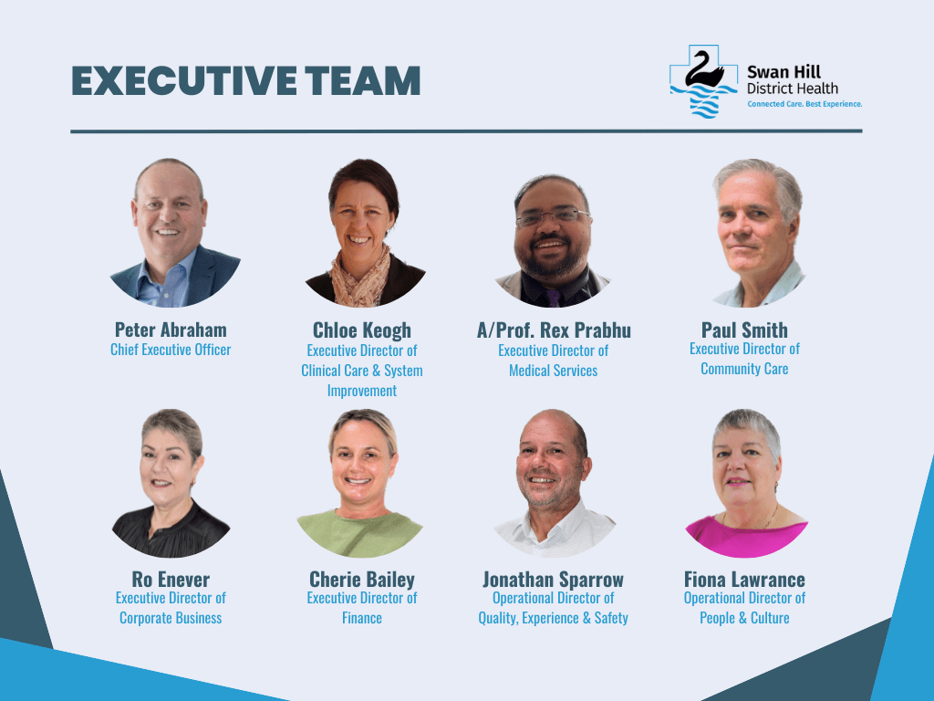 Our Organisation : Swan Hill District Health